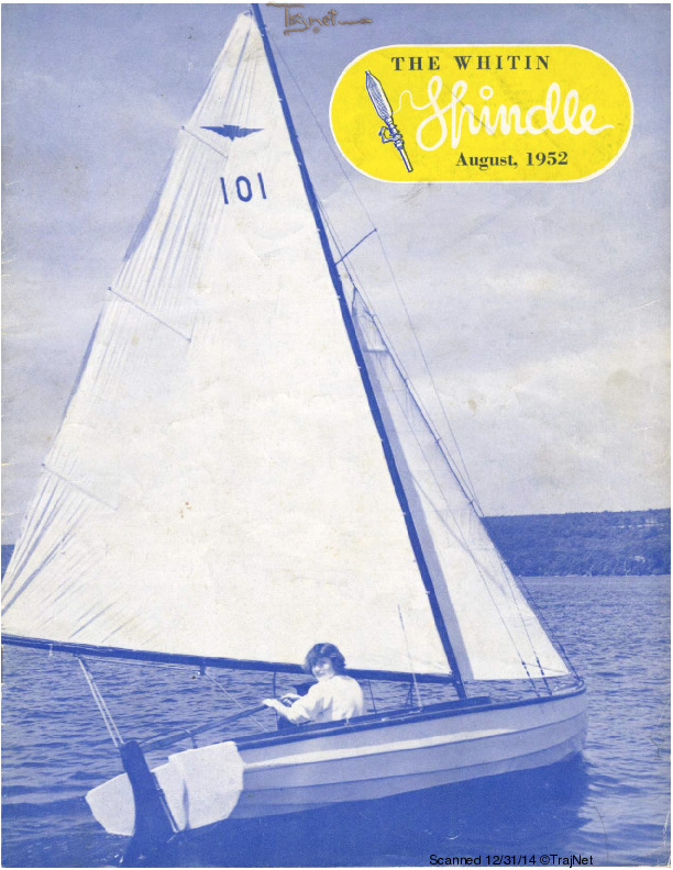 The Whitin Spindle, August, 1952 · Armenians of Whitinsville