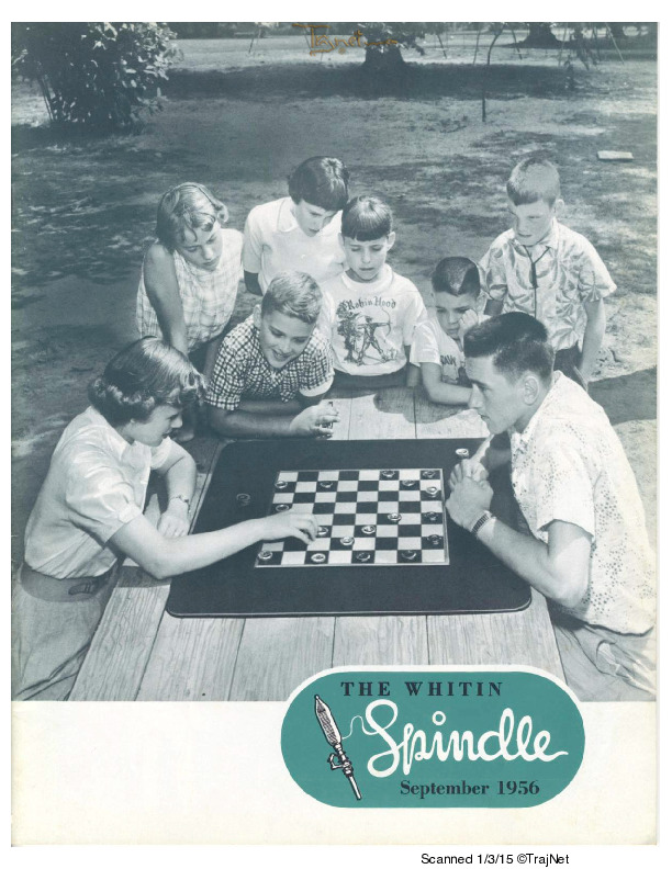 The Whitin Spindle, September, 1956 · Armenians of Whitinsville