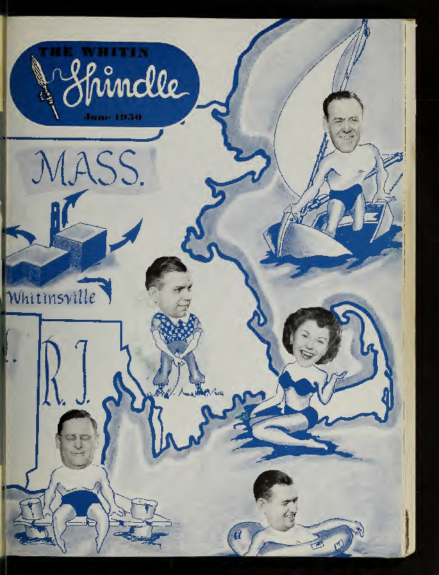 The Whitin Spindle, June, 1950 · Armenians of Whitinsville