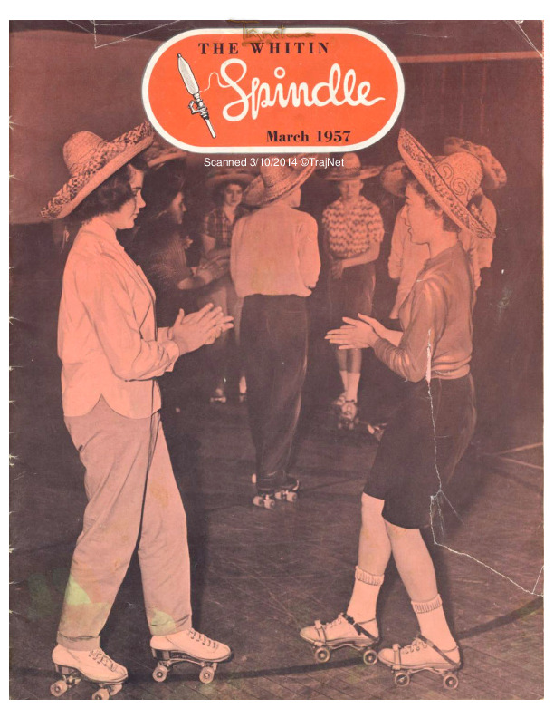 The Whitin Spindle, March, 1957 · Armenians of Whitinsville