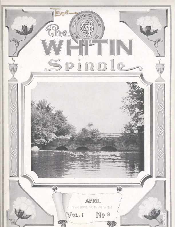The Whitin Spindle, 1920, Vol. 1, No. 9 · Armenians of Whitinsville