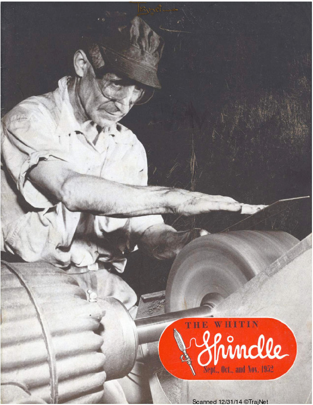 The Whitin Spindle, September, October, November, 1952 · Armenians of ...