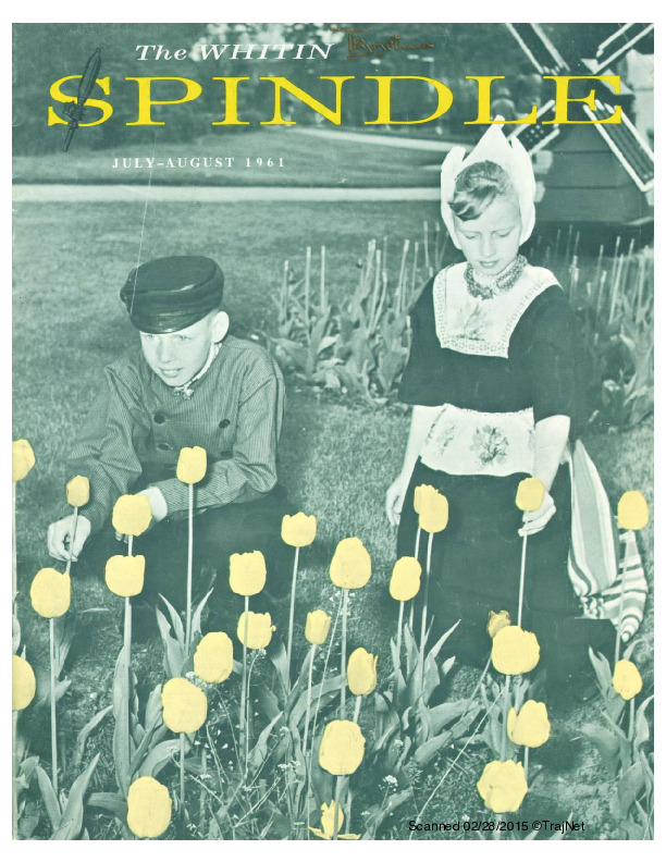 The Whitin Spindle, July, August, 1961 · Armenians of Whitinsville