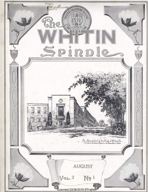 The Whitin Spindle, 1920, Vol. 2, No. 1 · Armenians of Whitinsville